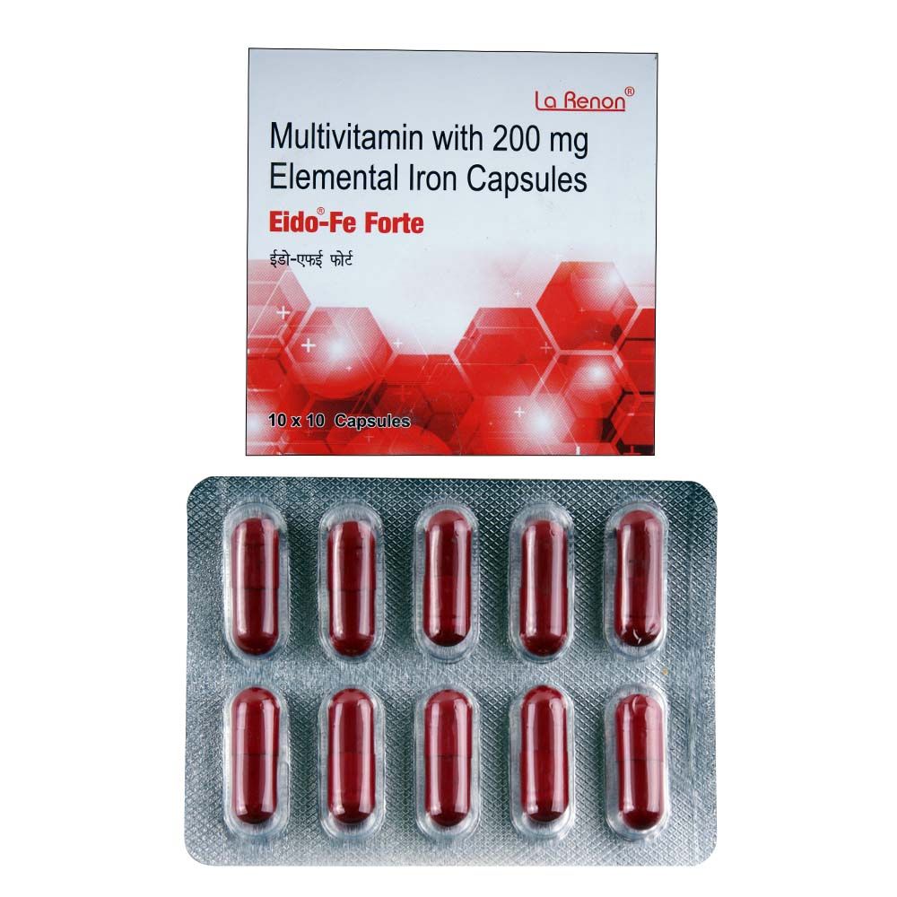 Buy Eido-FE-Forte 10 Capsules Online at Best Prices | Wellness Forever
