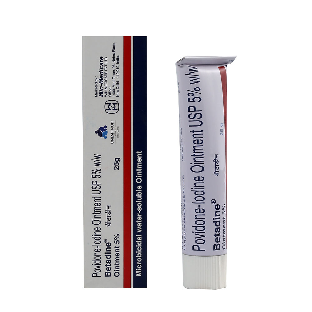 Buy Betadine Ointment 25 g Online at Best Prices | Wellness Forever
