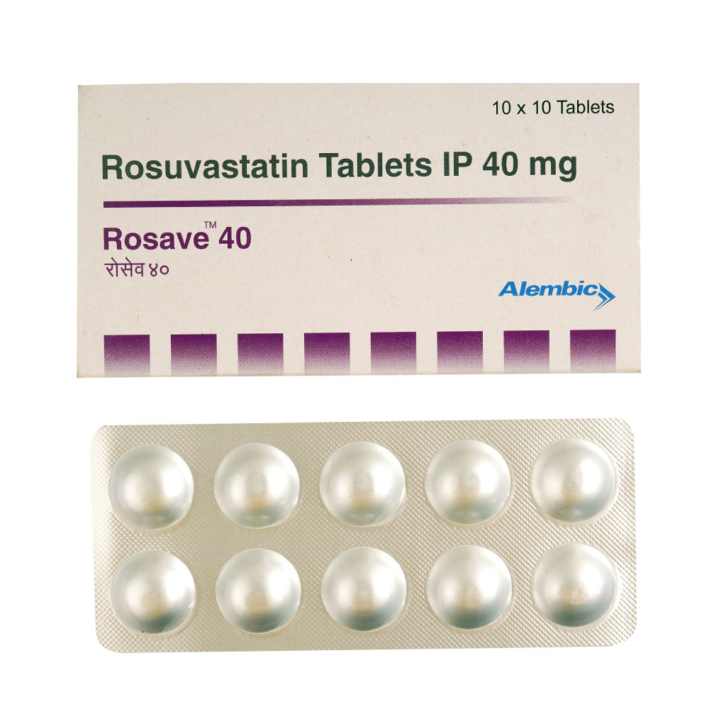 Buy Rosave 40mg 10 Tablets Online at Best Prices | Wellness Forever