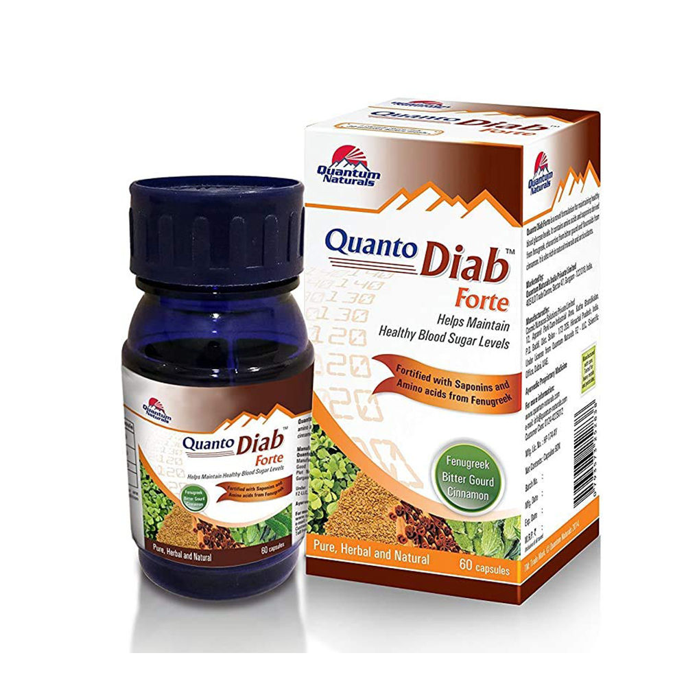 Buy Quantum Naturals Quanto Diab Forte, 60 capsules Online at Best ...