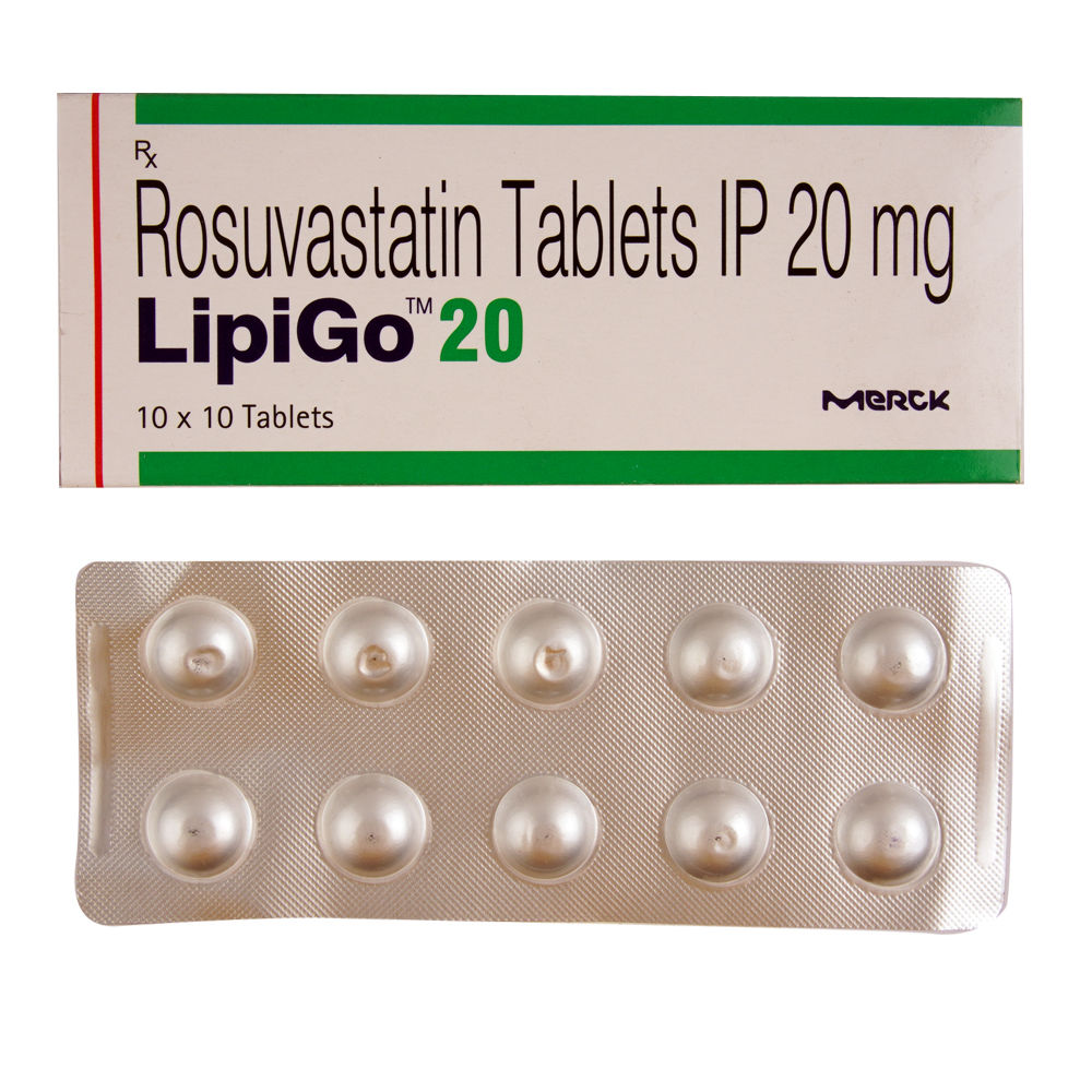 Buy Lipigo 20mg 10 Tablets Online at Best Prices | Wellness Forever