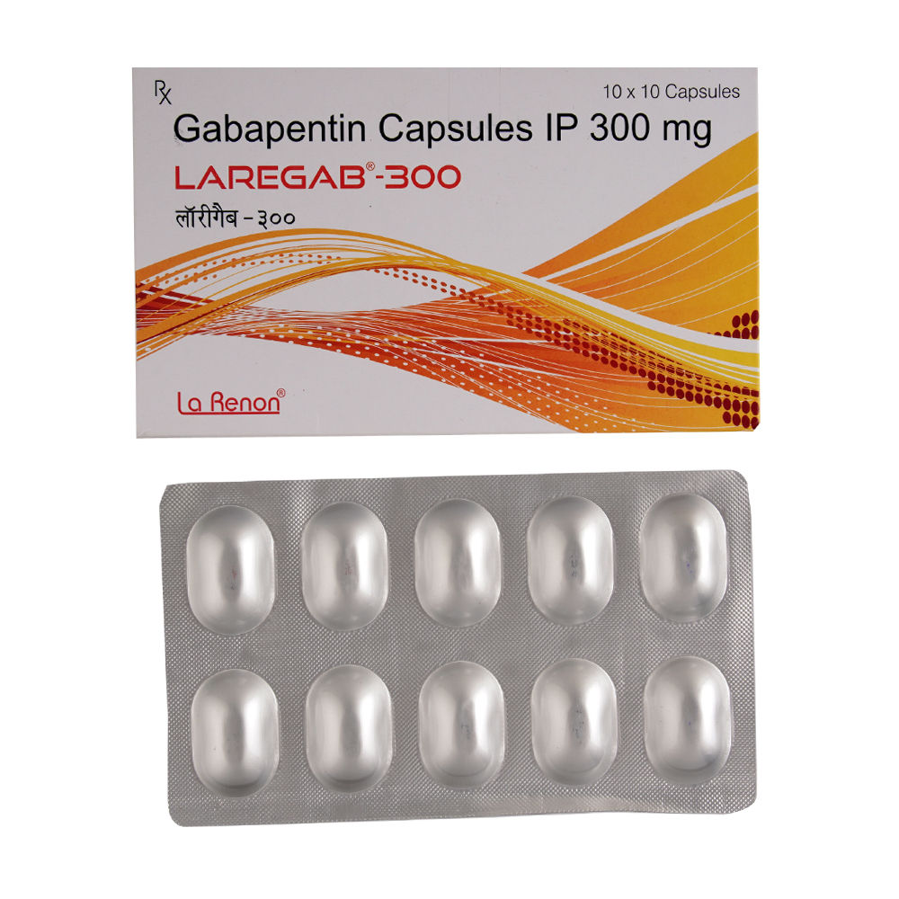 Buy Laregab 300mg 10 Capsules Online at Best Prices | Wellness Forever