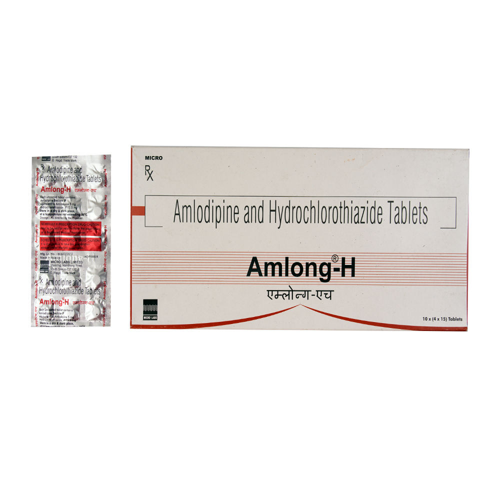 Buy Amlong-H 15 Tablets Online at Best Prices | Wellness Forever