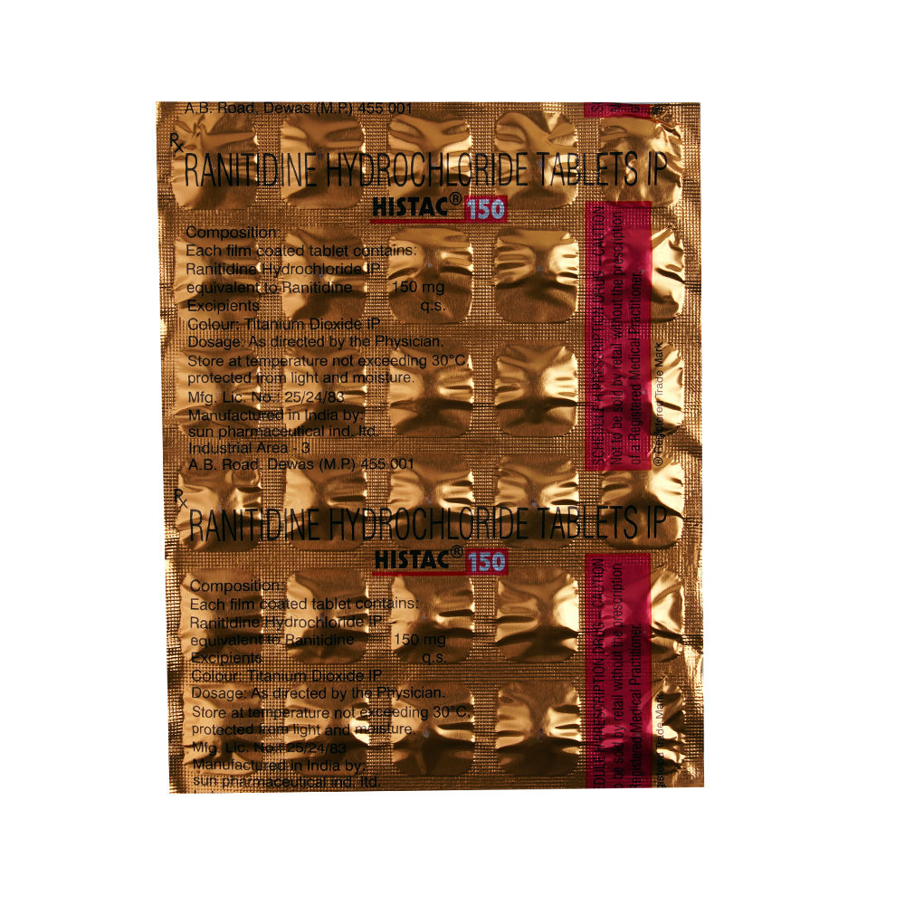 Buy Histac 150mg 30 Tablets Online at Best Prices | Wellness Forever
