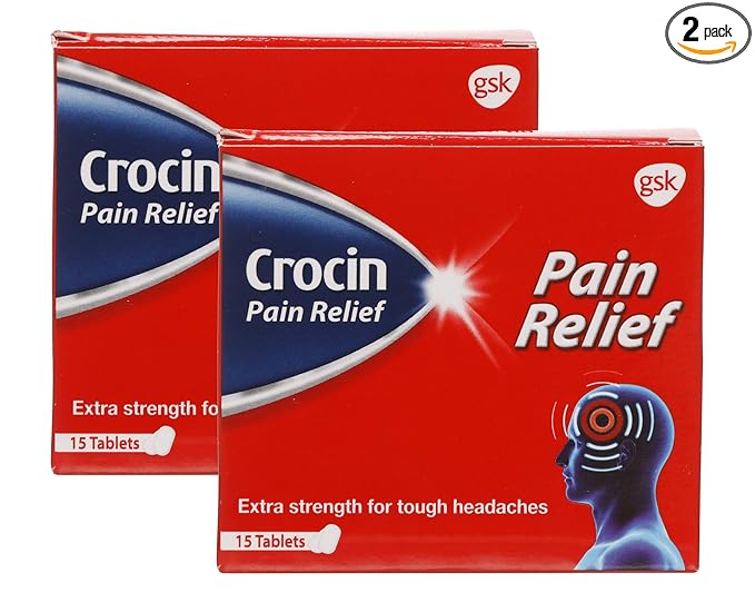 Buy Crocin-Pain-Relief 15Tablets Online at Best Prices | Wellness Forever
