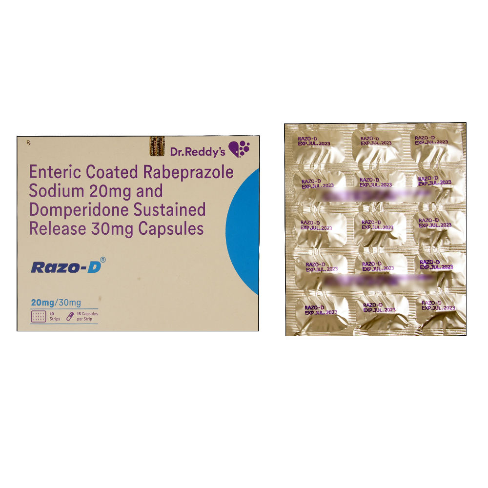 Buy Razo-D 15 Capsules Online at Best Prices | Wellness Forever