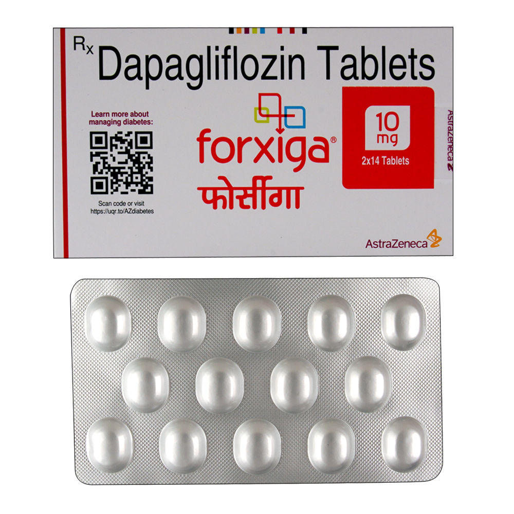 Buy Forxiga 10mg 14 Tablets Online at Best Prices | Wellness Forever