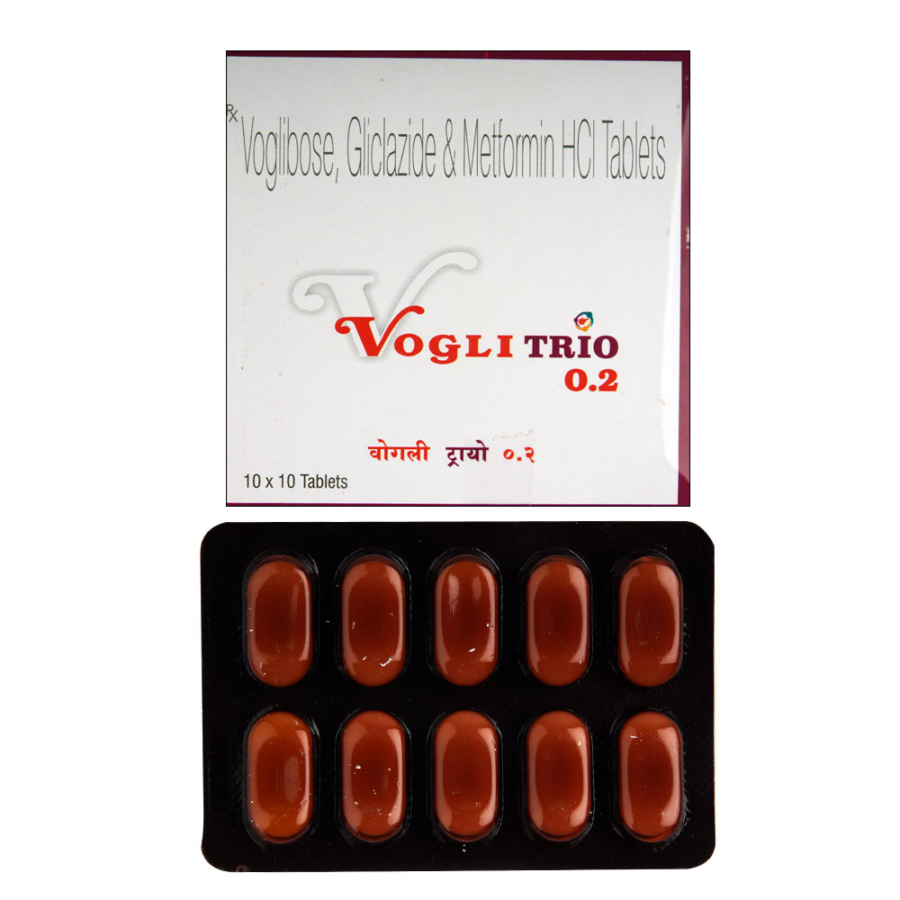 Buy Vogli-Trio 0.2mg 10 Tablets Online at Best Prices | Wellness Forever