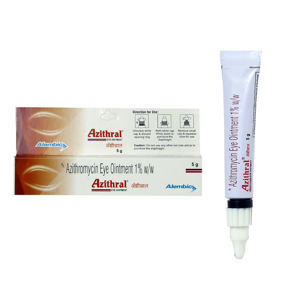 Buy Azithral Eye Ointment 5 g Online at Best Prices | Wellness Forever