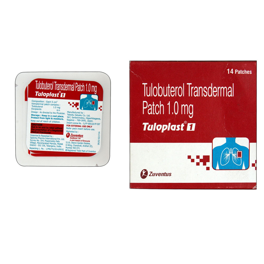 Buy Tuloplast 1Mg Patch 1 Piece Online at Best Prices | Wellness Forever