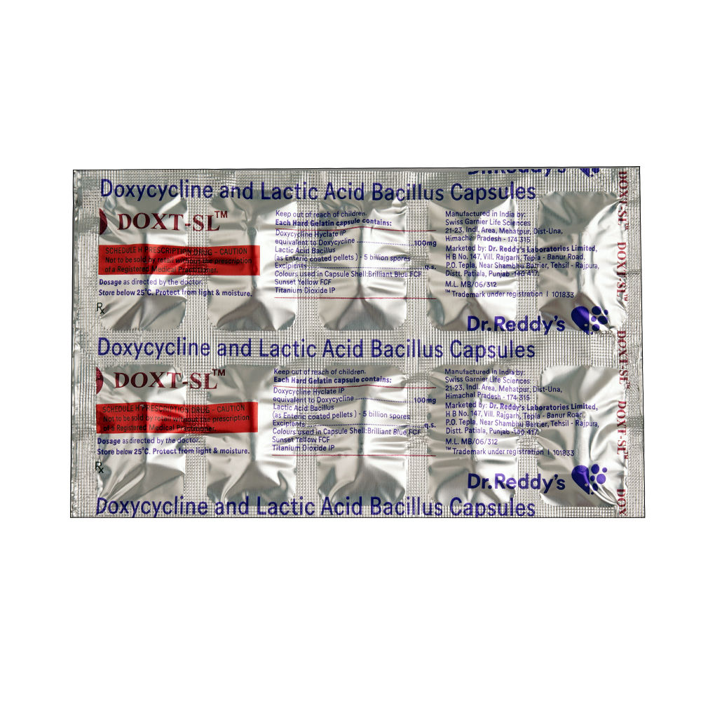 Buy Doxt-SL 10 Capsules Online at Best Prices | Wellness Forever