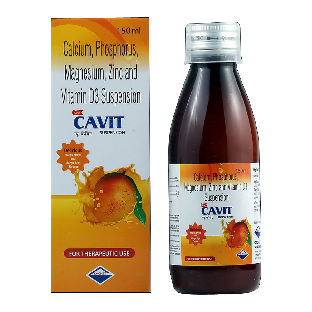 Buy Cavit Suspension 150 ml Online at Best Prices | Wellness Forever
