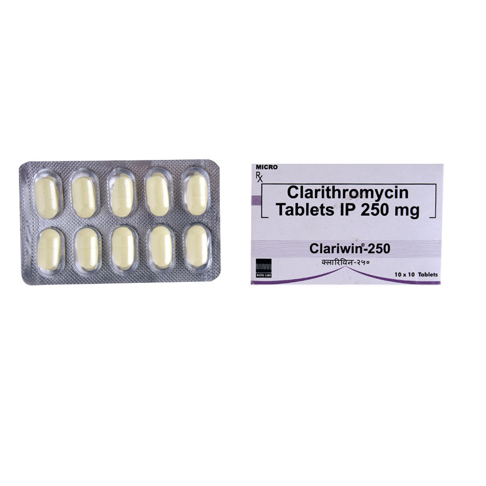 Buy Clariwin 250mg 10 Tablets Online at Best Prices | Wellness Forever
