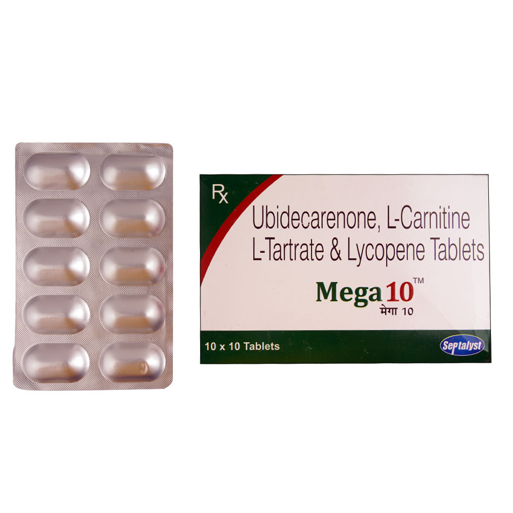 Buy Mega 10mg 10 Tablets Online at Best Prices | Wellness Forever