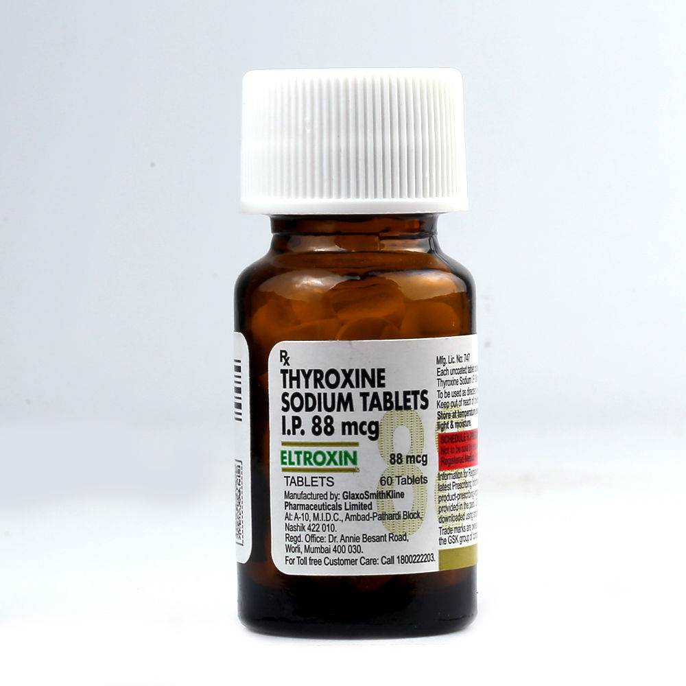 Buy Eltroxin 88Mcg 60 Tablets Online at Best Prices | Wellness Forever