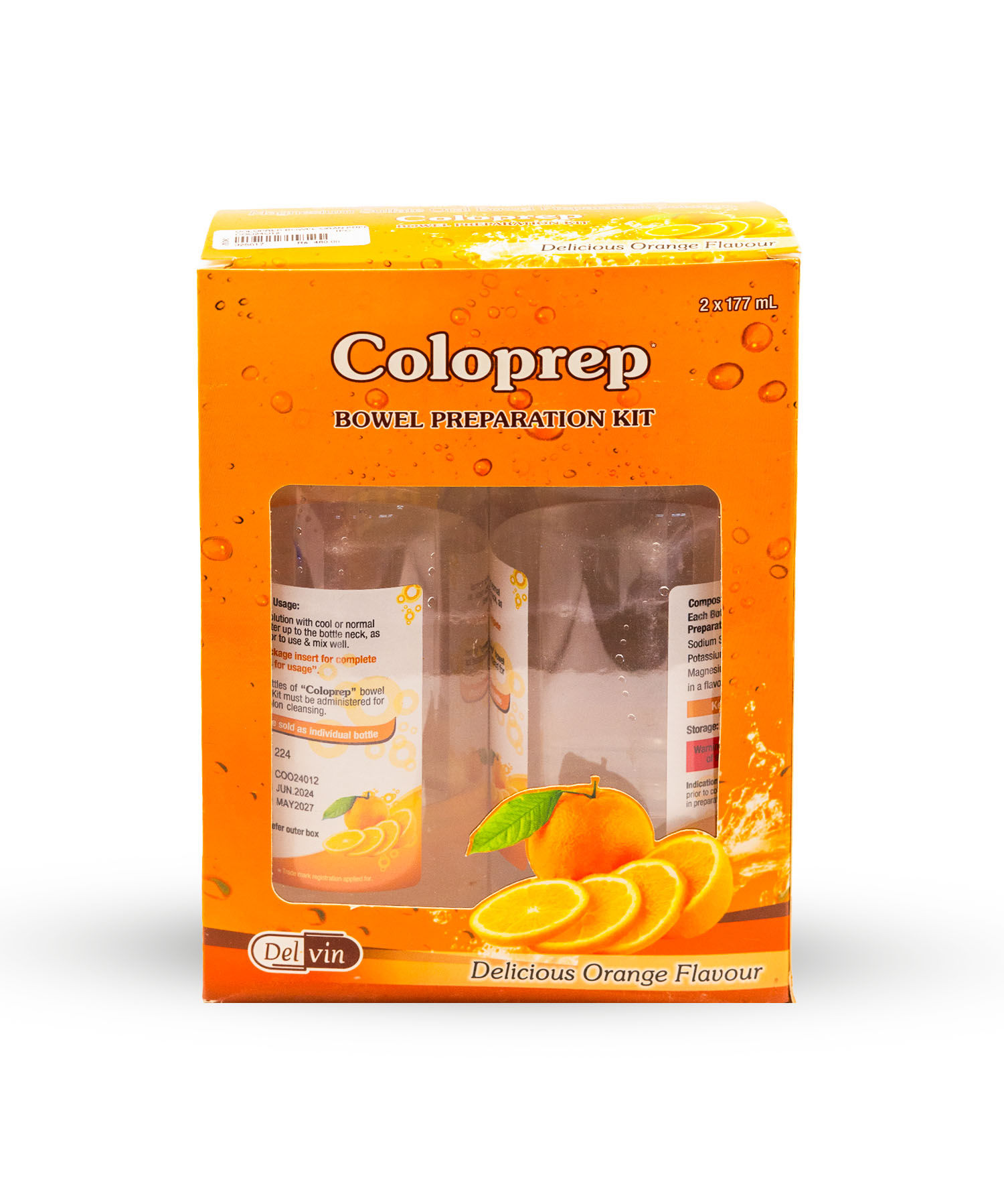 Buy Coloprep Bowel Preparation Kit Delicious Orange, 1 Online at Best ...