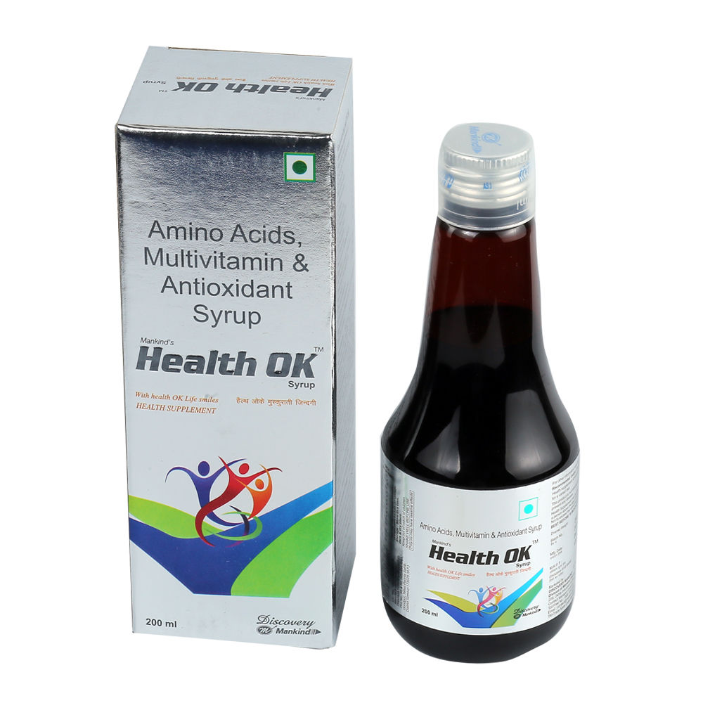 Buy Health-Ok Syrup 200 ml Online at Best Prices | Wellness Forever