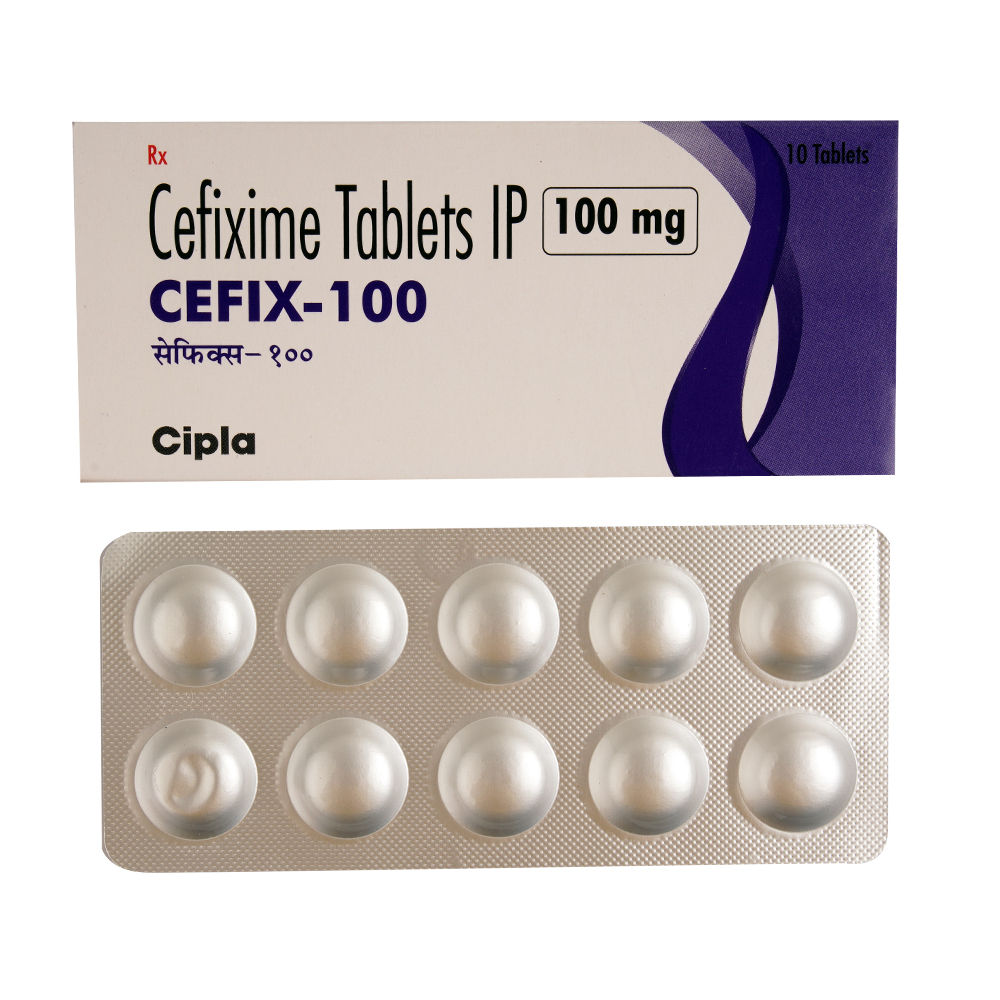 Buy Cefix 100mg 10 Tablets Online at Best Prices | Wellness Forever