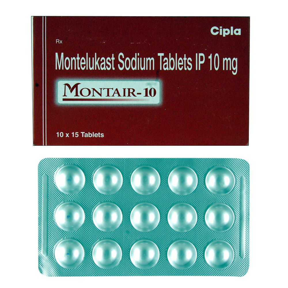 Buy Montair 10mg 15 Tablets Online at Best Prices | Wellness Forever