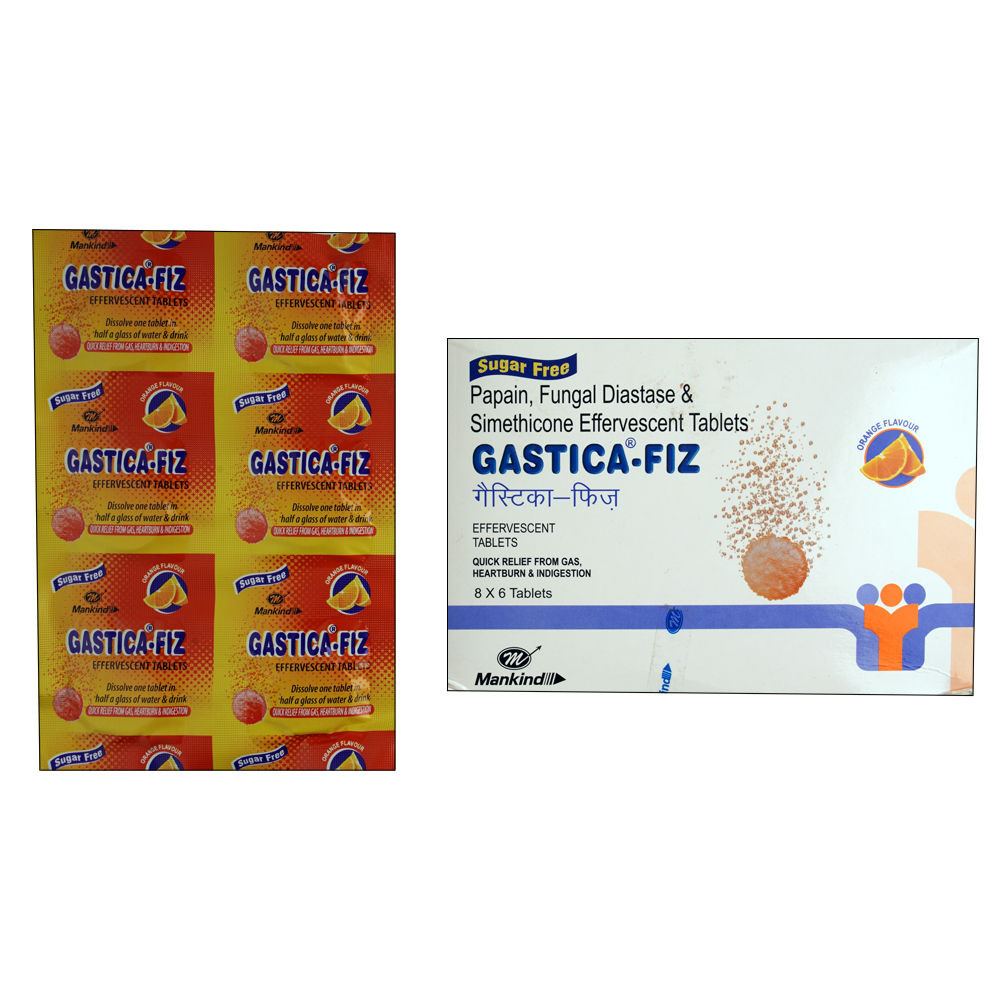 Buy Gastica-Fiz 6 Tablets Online at Best Prices | Wellness Forever