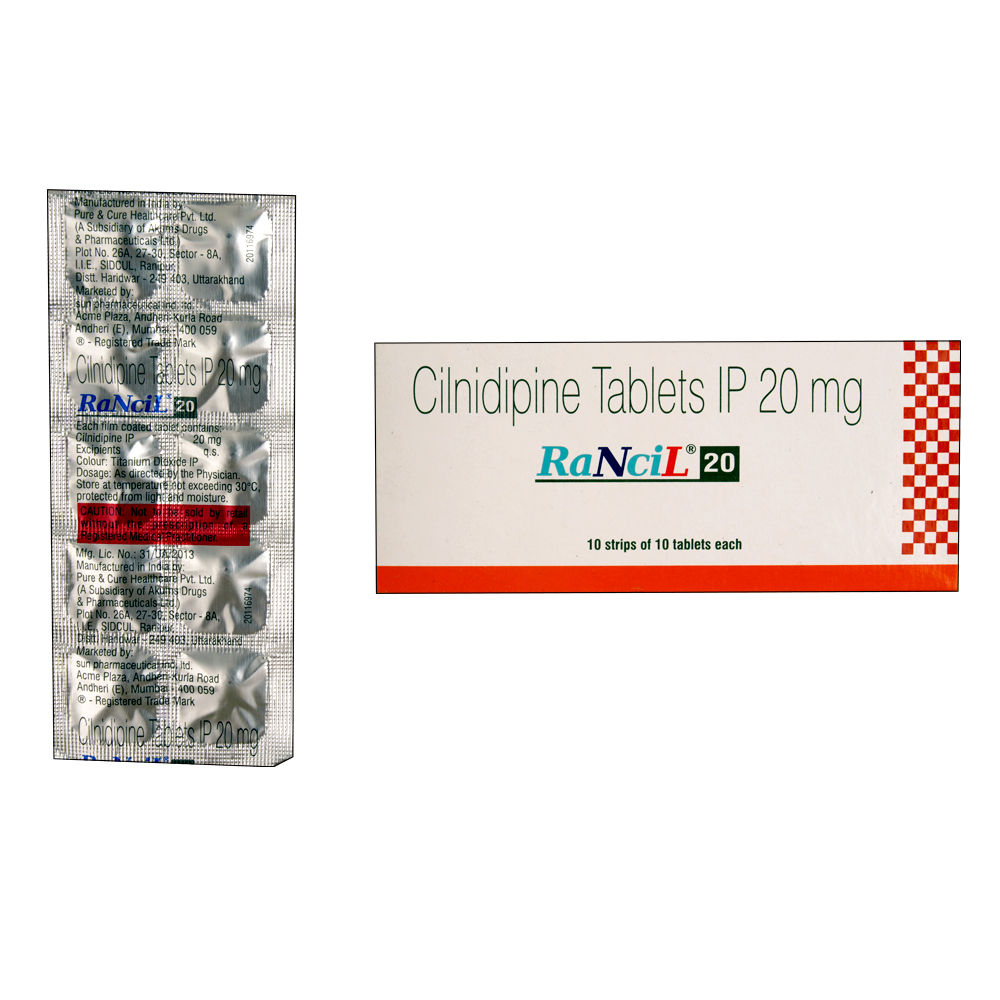 Buy Rancil 20mg 10 Tablets Online at Best Prices | Wellness Forever
