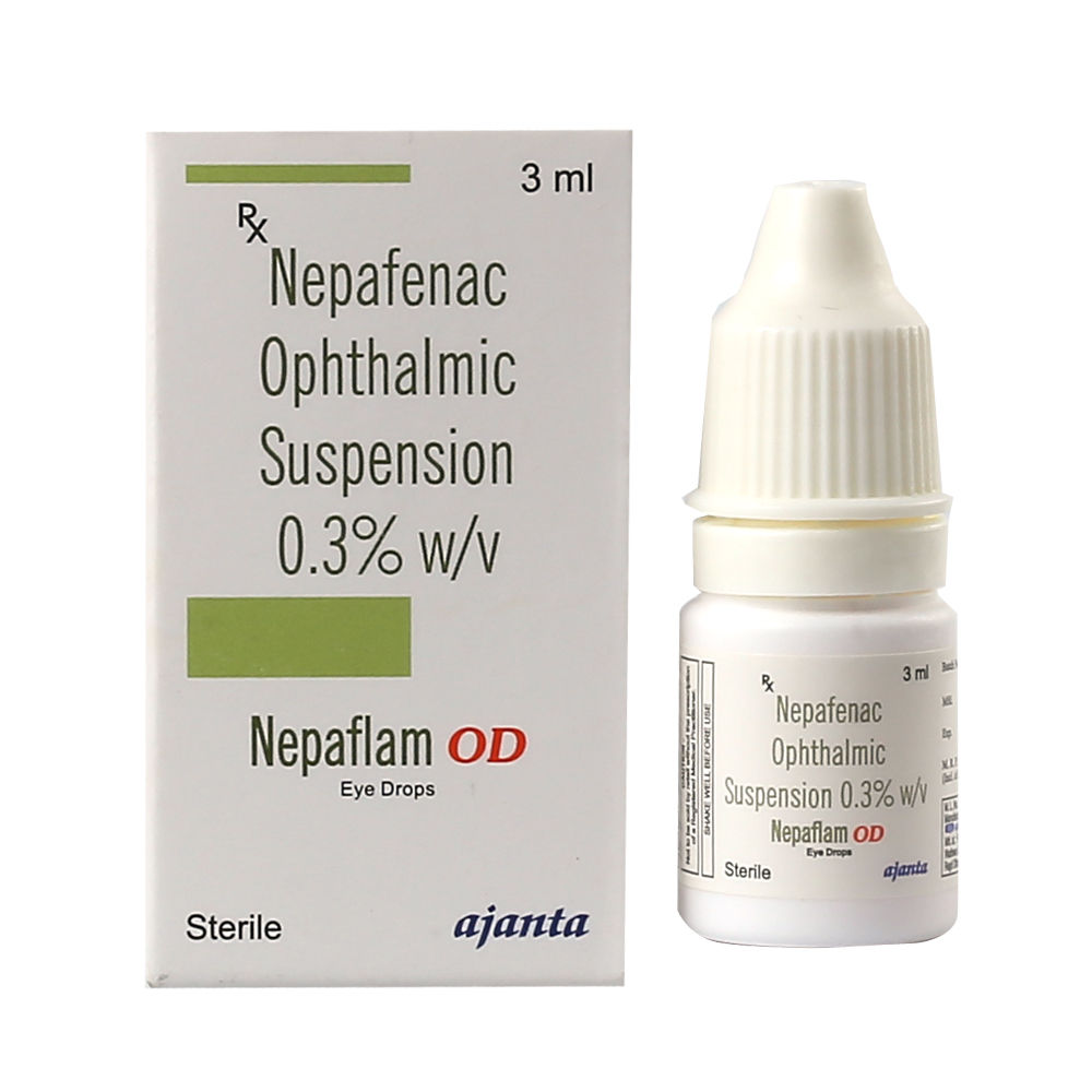 Buy Nepaflam-OD Eye Drops 3 ml Online at Best Prices | Wellness Forever