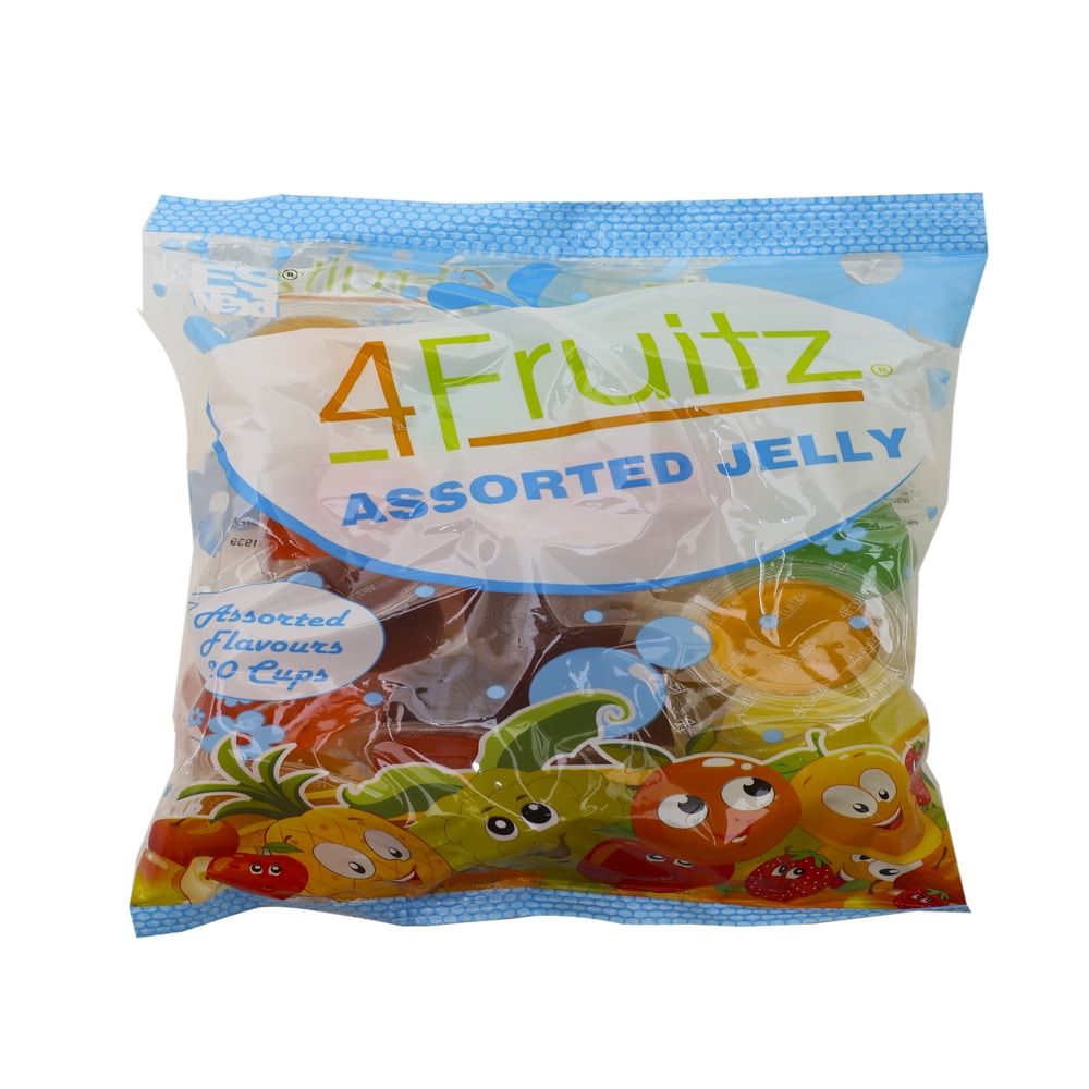 Buy 4Fruitz Assorted Jelly, 300 g Online at Best Price | Wellness Forever