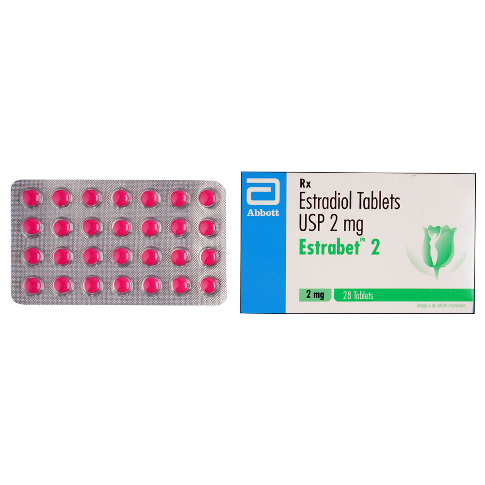 Buy Estrabet 2mg 28 Tablets Online at Best Prices | Wellness Forever