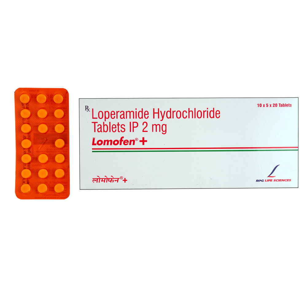 Buy Lomofen-Plus 2mg 20 Tablets Online at Best Prices | Wellness Forever
