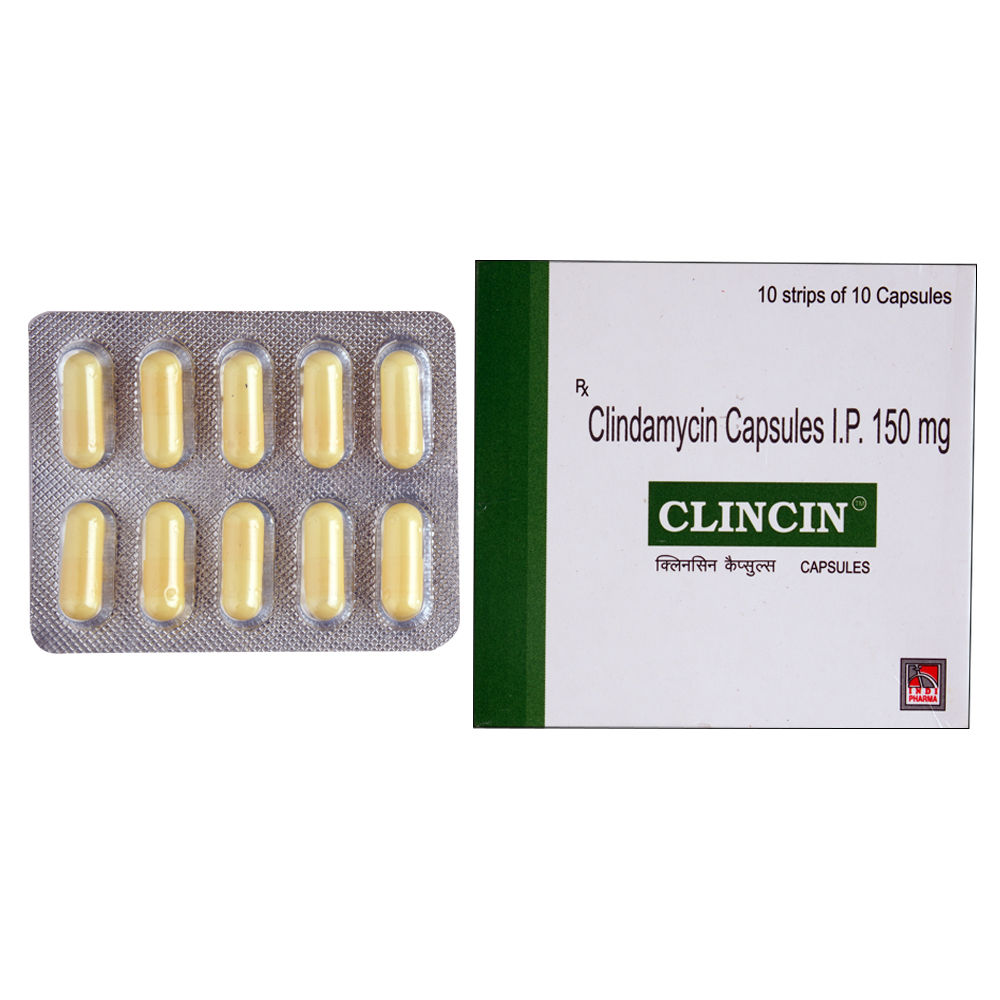 Buy Clincin 150mg 10 Capsules Online at Best Prices | Wellness Forever