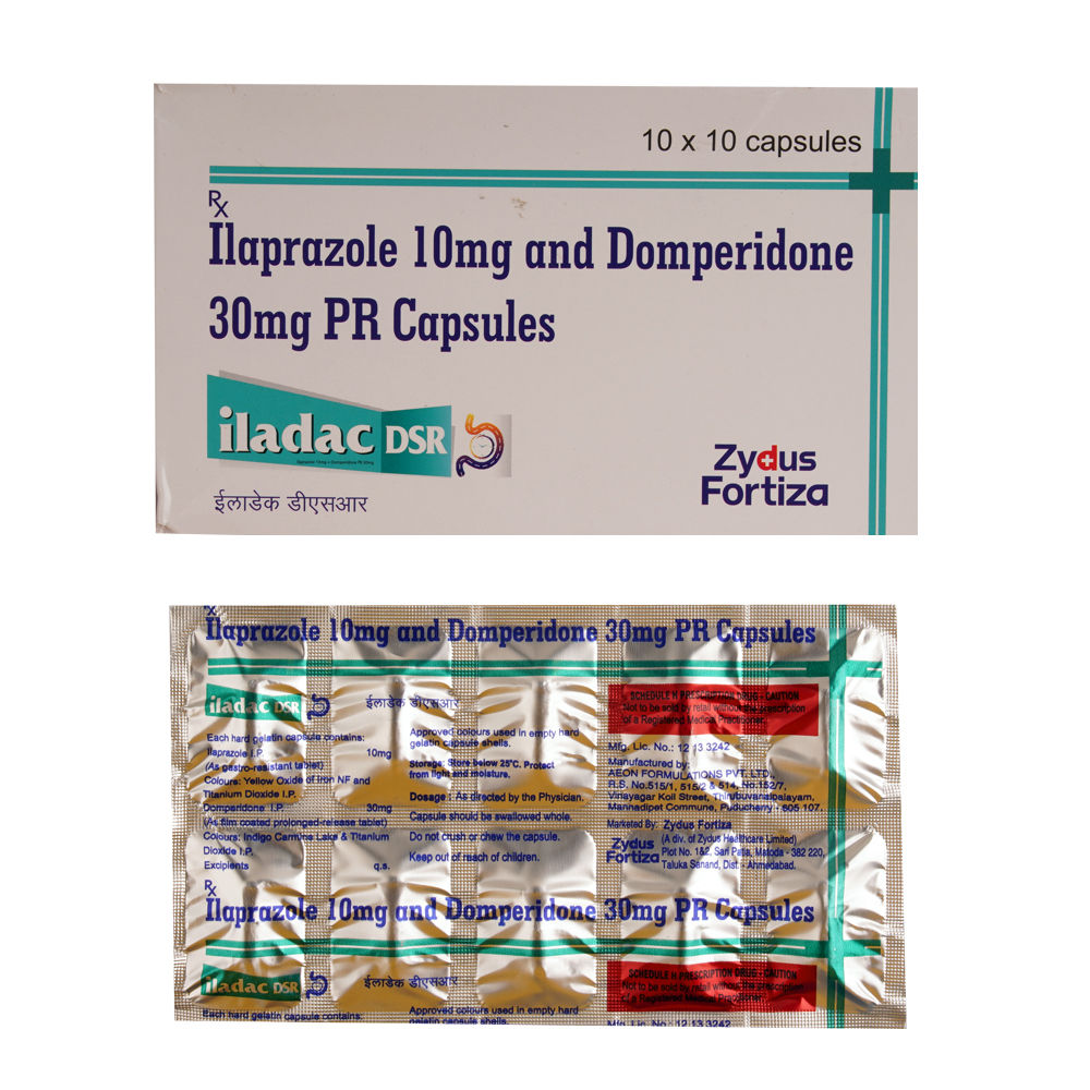 Buy Iladac-DSR 10 Capsules Online at Best Prices | Wellness Forever