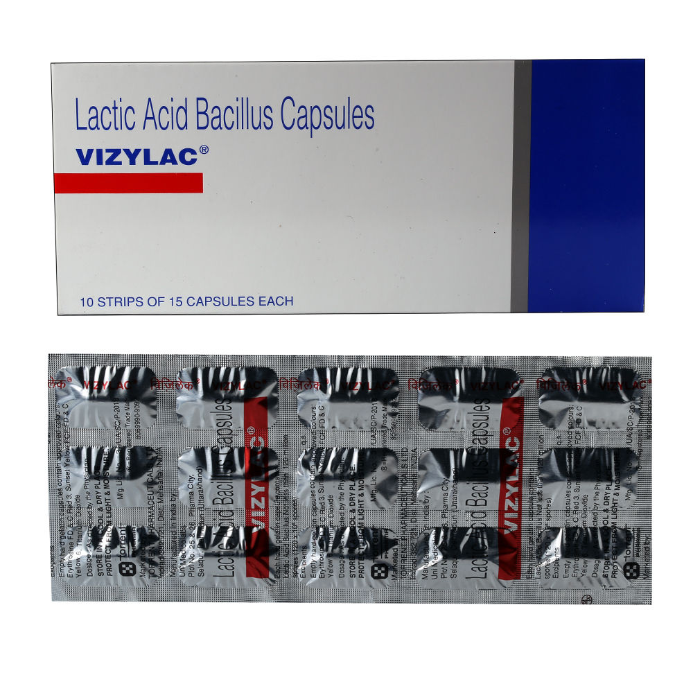Buy Vizylac 15 Capsules Online at Best Prices | Wellness Forever