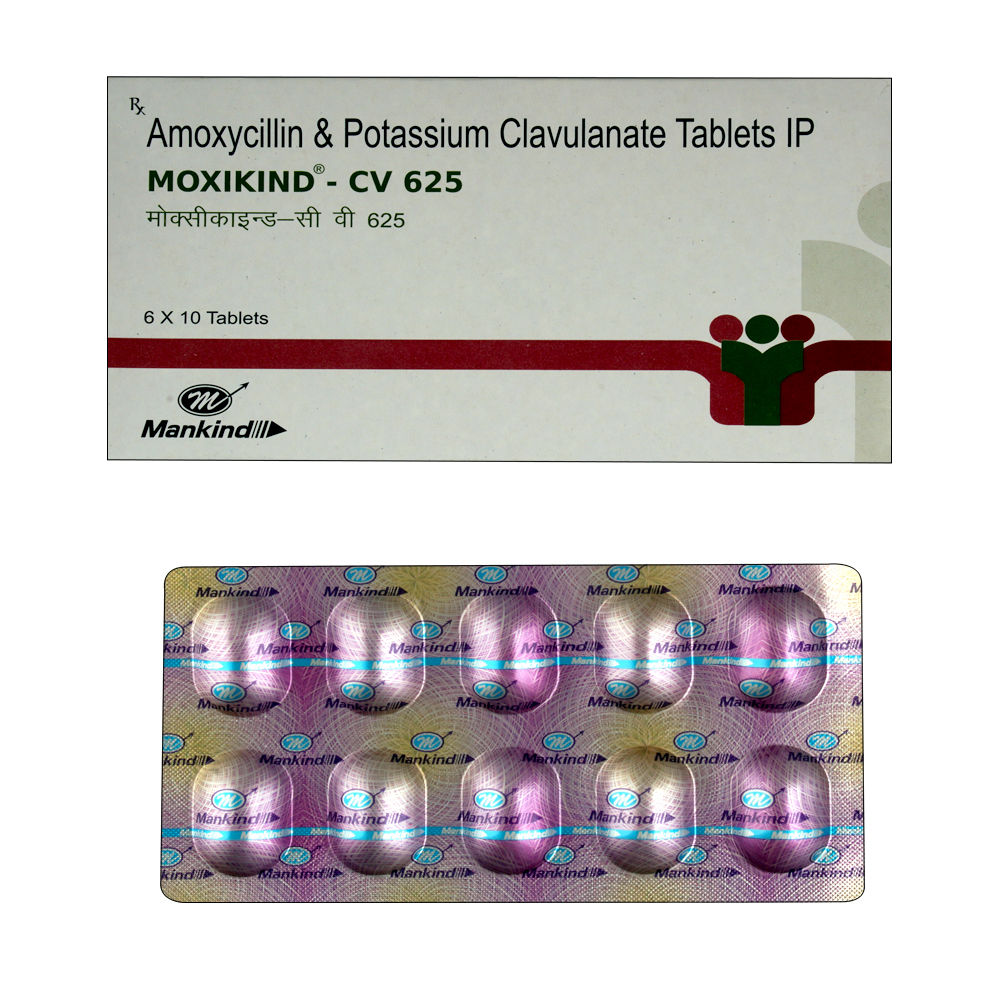 Buy Moxikind-CV 625mg 10 Tablets Online at Best Prices | Wellness Forever