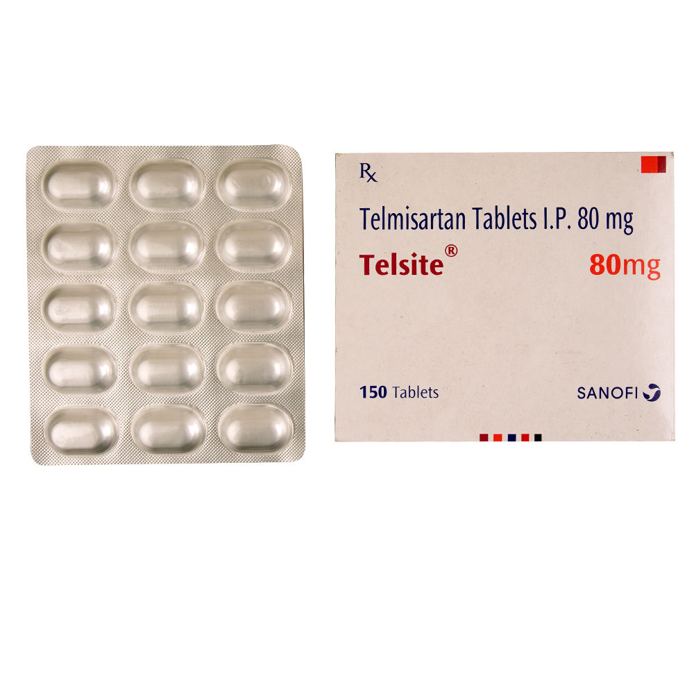 Buy Telsite 80mg 15 Tablets Online at Best Prices | Wellness Forever