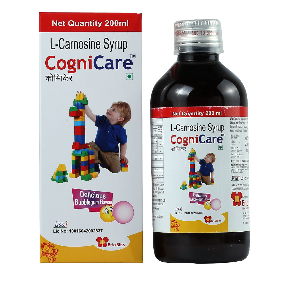 Buy Cognicare Syrup 200 ml Online at Best Prices | Wellness Forever