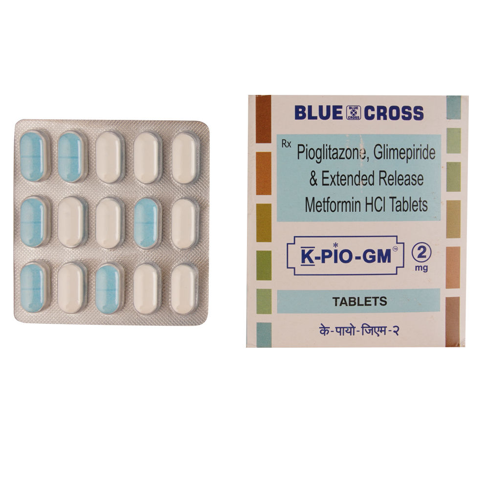 Buy K Pio GM2 15 Tablets Online at Best Prices | Wellness Forever
