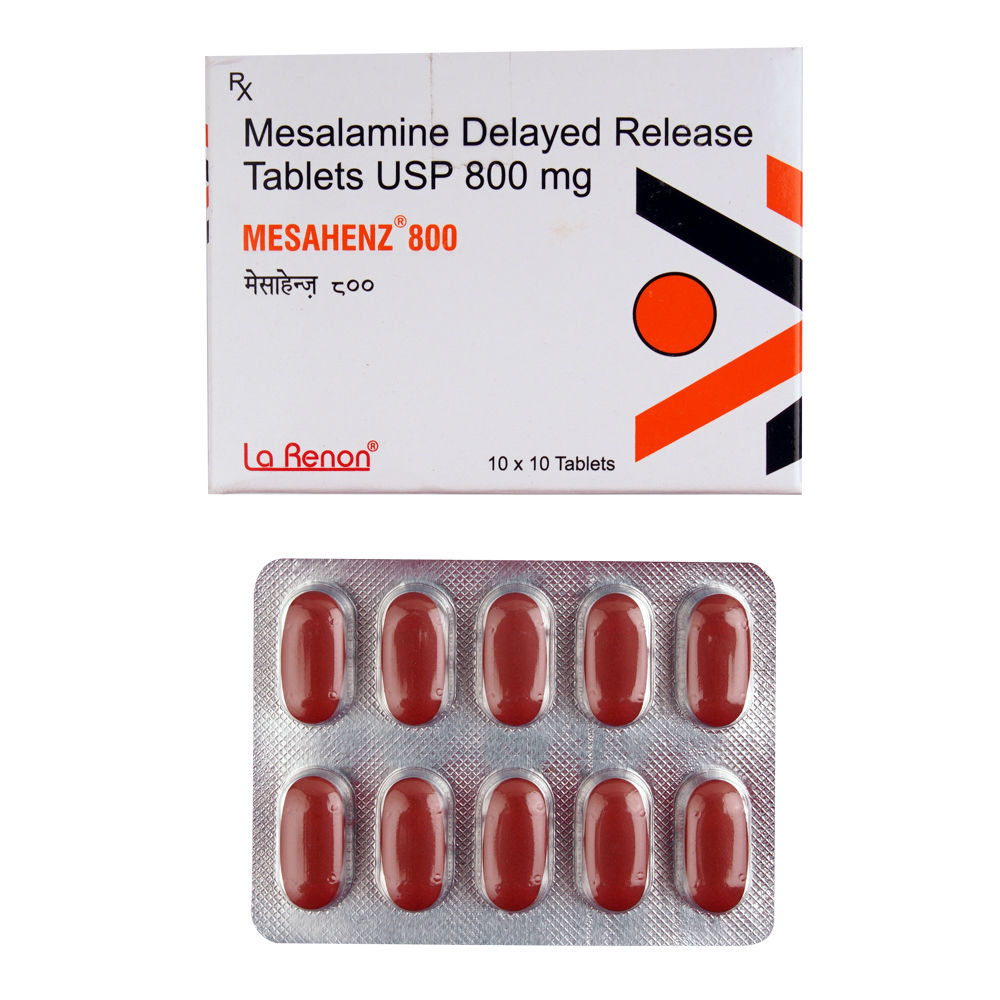 Buy Mesahenz 800mg 10 Tablets Online at Best Prices | Wellness Forever
