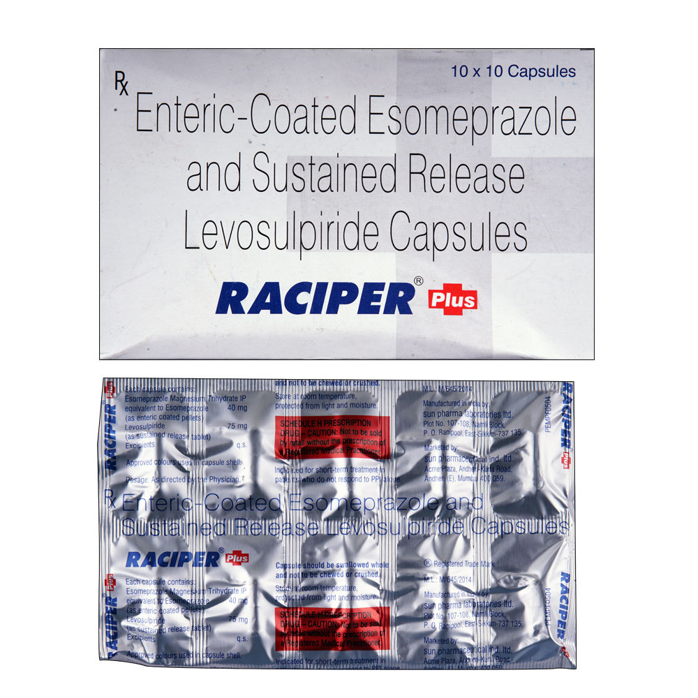 Buy Raciper-Plus 10 Capsules Online at Best Prices | Wellness Forever