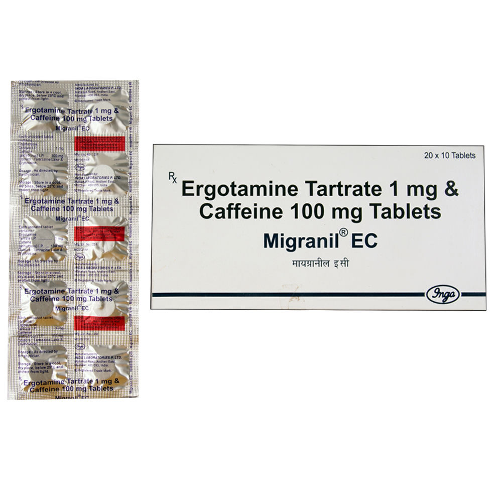 Buy Migranil-EC 10 Tablets Online at Best Prices | Wellness Forever