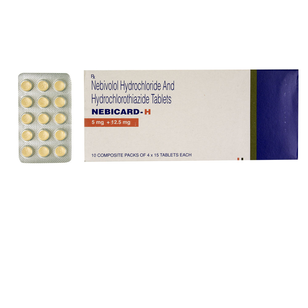 Buy Nebicard H 15 Tablets Online at Best Prices | Wellness Forever