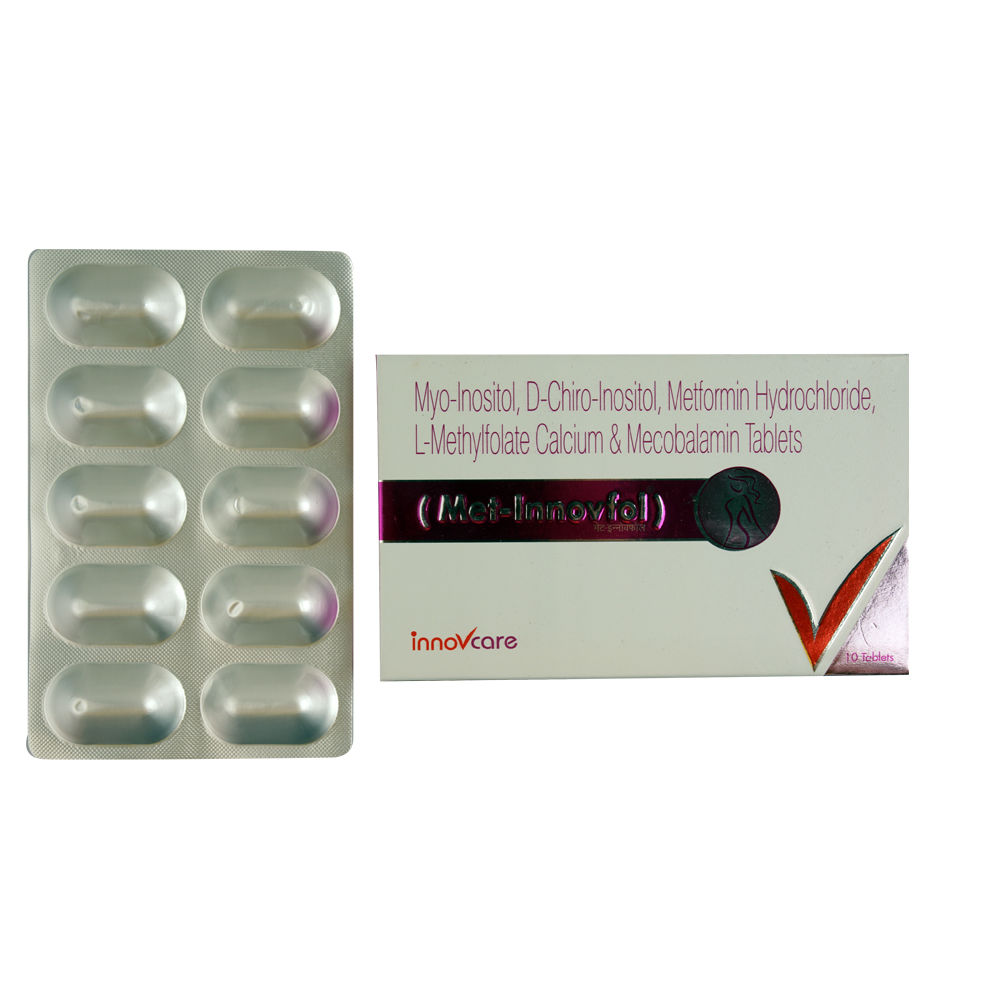 Buy Met-Innovfol 10 Tablets Online at Best Prices | Wellness Forever