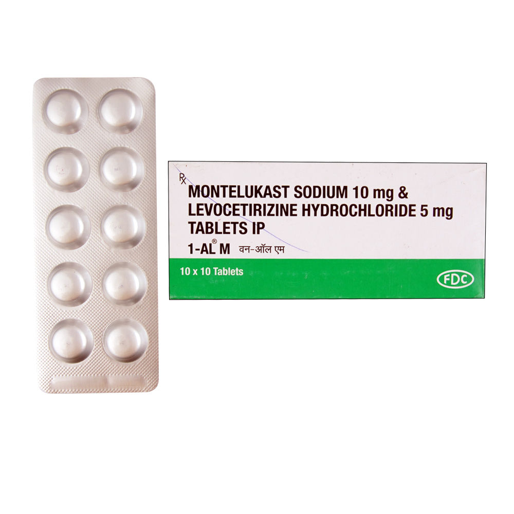 Buy 1-AL-M 10 Tablets Online at Best Prices | Wellness Forever
