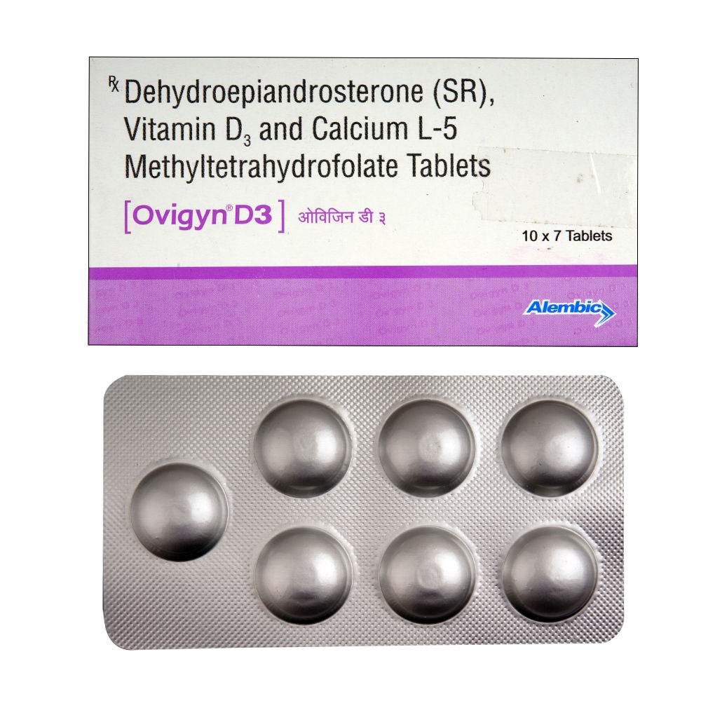Buy Ovigyn-D3 7 Tablets Online at Best Prices | Wellness Forever