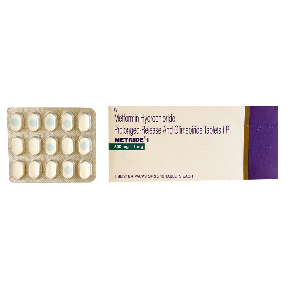 Buy Metride 1mg 15 Tablets Online at Best Prices | Wellness Forever
