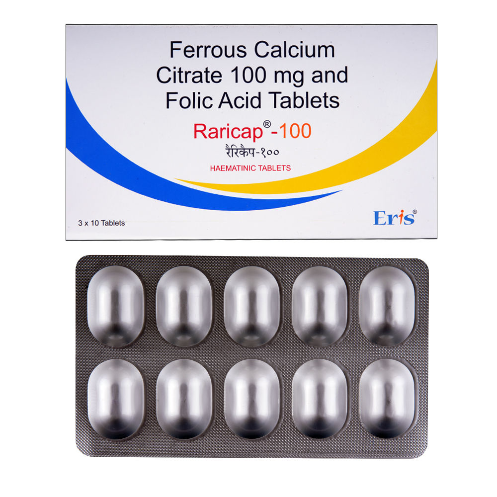 Buy Raricap 100mg 10 Tablets Online at Best Prices | Wellness Forever