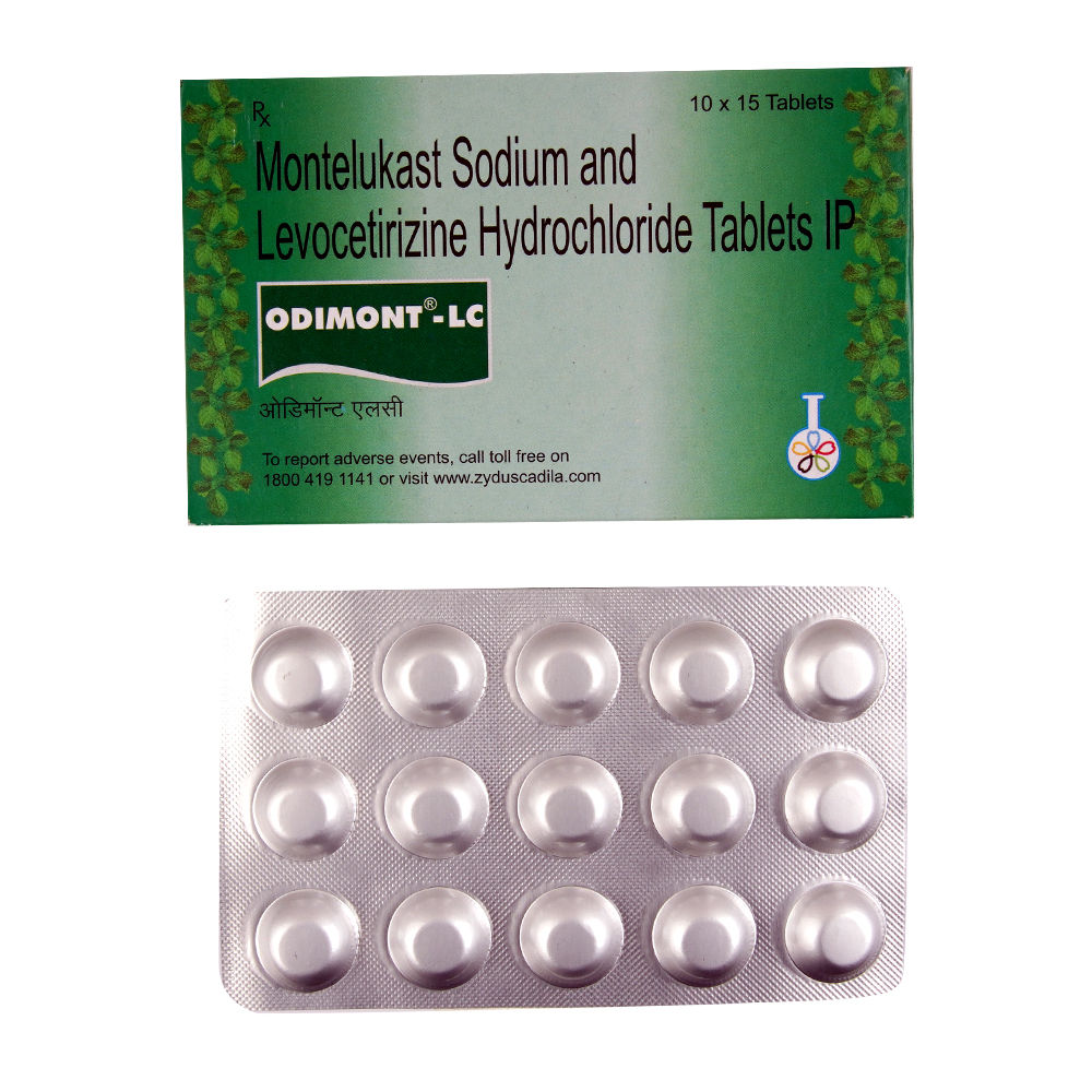 Buy Odimont-LC 15 Tablets Online at Best Prices | Wellness Forever
