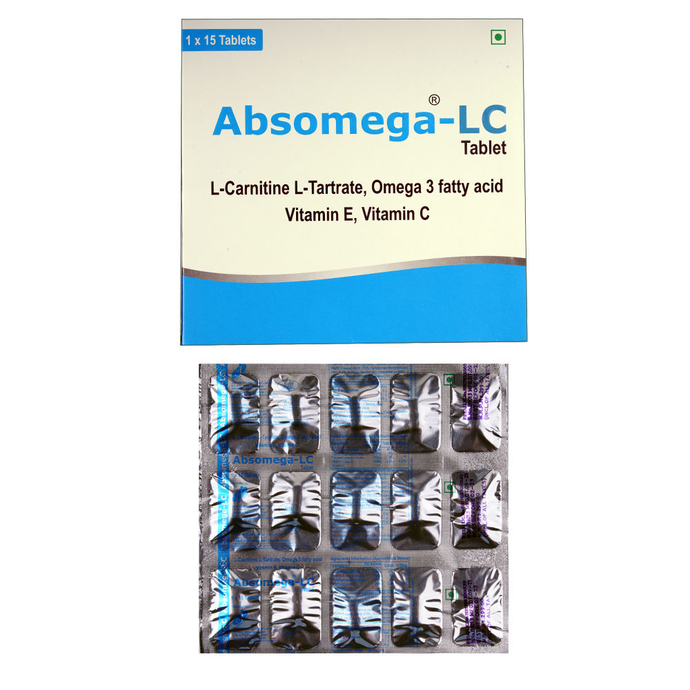 Buy Absomega-LC 15 Tablets Online at Best Prices | Wellness Forever