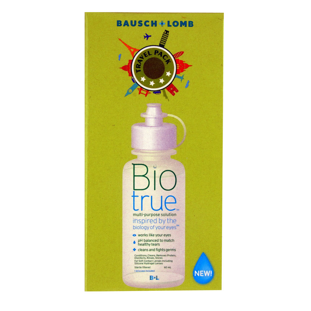 Buy Biotrue Multipurpose Solution 60ml Online at Best Prices | Wellness ...