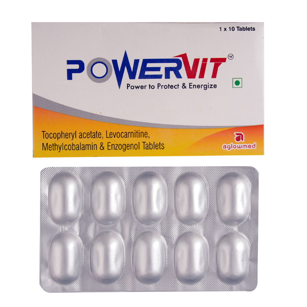 Buy Powervit 10 Tablets Online at Best Prices | Wellness Forever