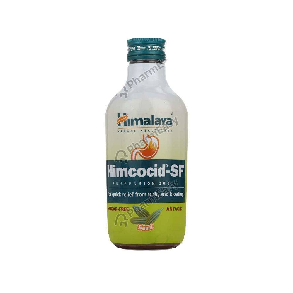 Buy Himalaya Himcocid Sugarfree Suspension Saunf Syrup 200ml Online at ...